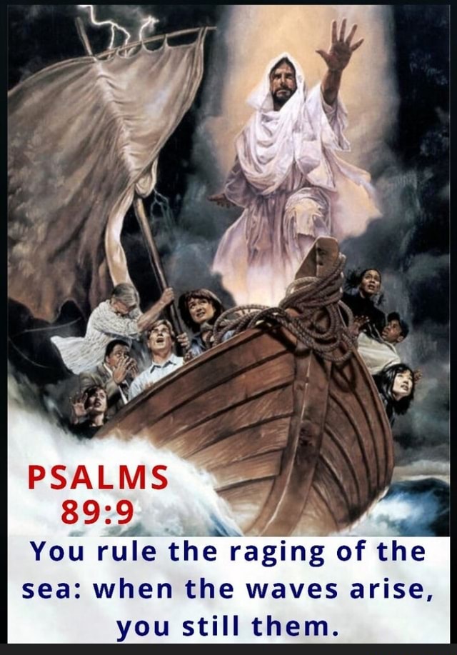 PSALMS You rule the raging of the sea: when the waves arise, you still ...