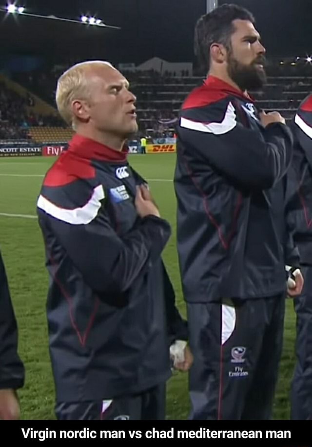 Virgin nordic man vs chad mediterranean man - Virgin nordic man vs chad ...