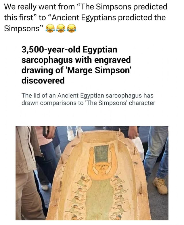 Did Simpson’s predict ancient Egypt will predict the Simpsons? - We ...