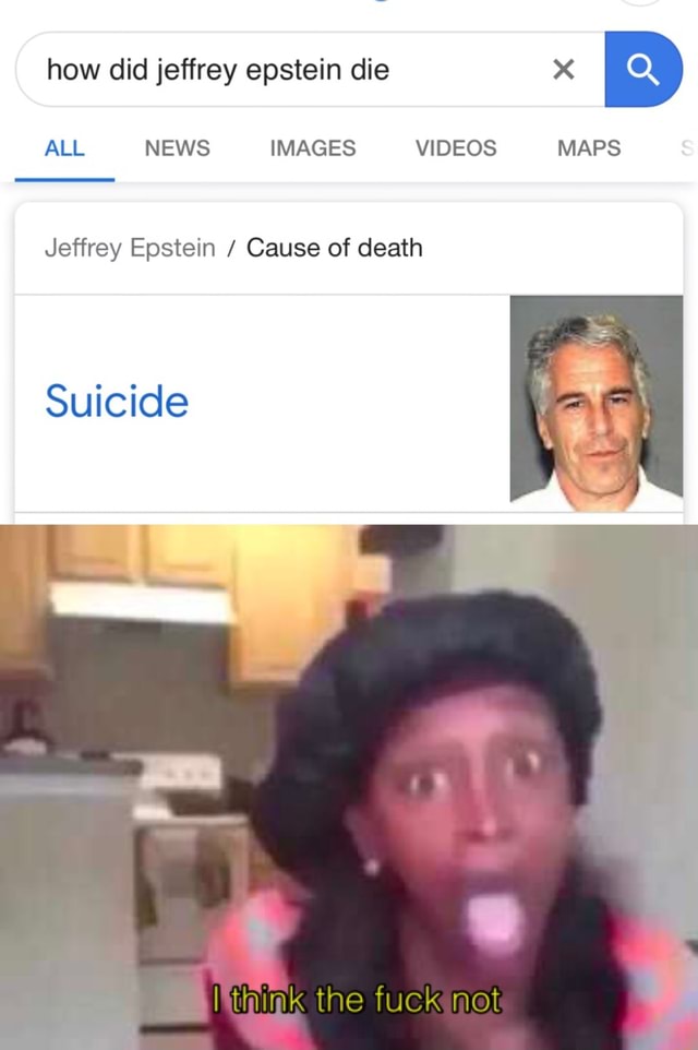 How did jeffrey epstein die X B Jeffrey Epstein / Cause of death ...