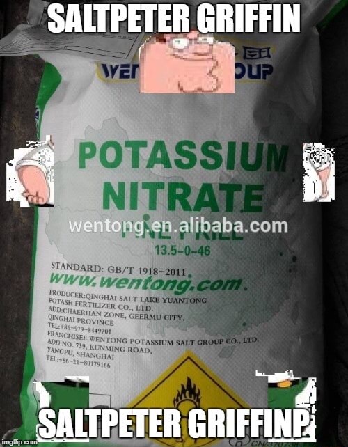 SALTPETER GRIFFIN SALT com PETER GRIFFIN, - iFunny