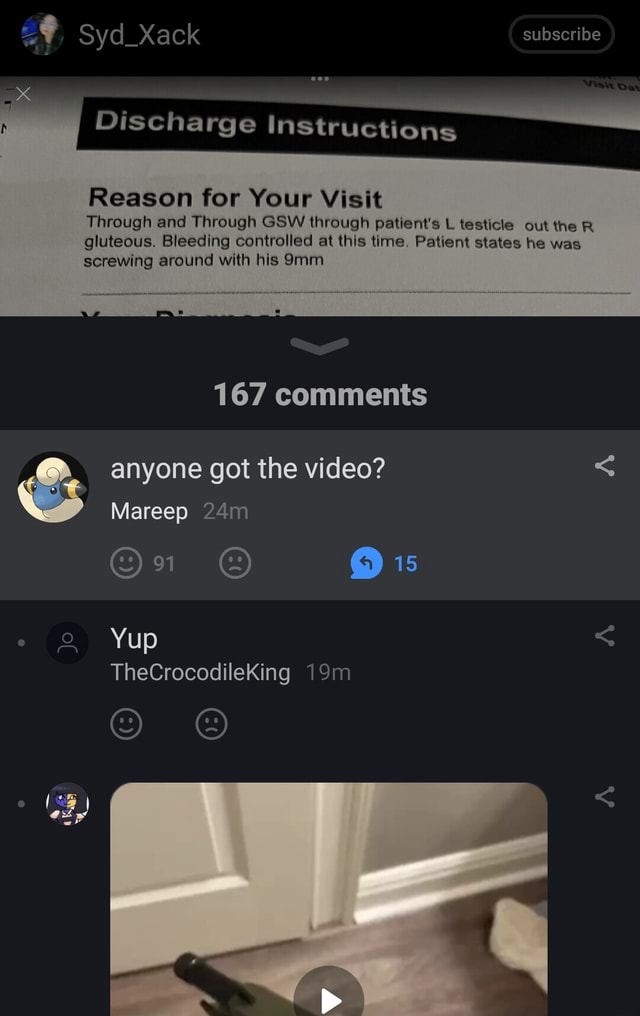 Syd_Xack subscribe Discharge Instructions tions Reason for Your Visit ...