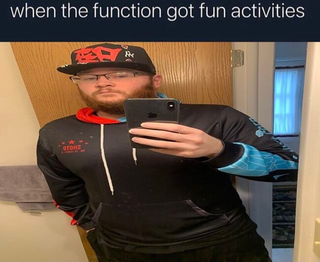 When the function got fun activities I - iFunny