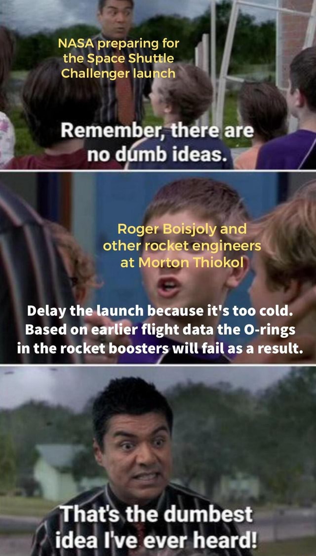 NASA preparing for the Space Shuttle Challenger launch Remember, there ...