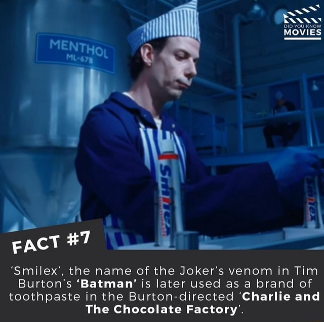 'Smilex', the name of the Joker's venom in Tim Burton's ‘Batman' is ...