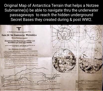 Original Map of Antarctica Terrain that helps a Notzee be able to ...