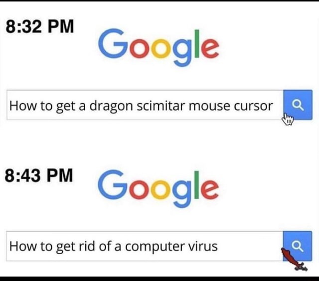 PM Google How to get a dragon scimitar mouse cursor I PM Google How to ...