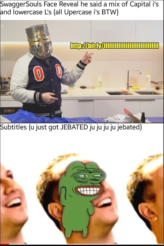 SwaggerSouls Face Reveal he said a mix of Capital i‘s and lowercase L‘s ...
