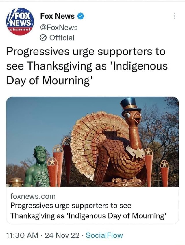 Fox News @FoxNews Official Progressives urge supporters to see ...