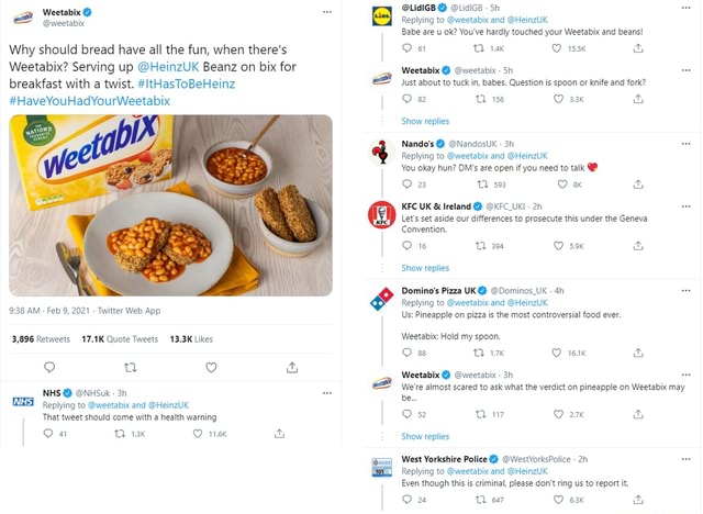 Note: Beans on Weetabix is not ok. At all. Ever. - Why should bread ...
