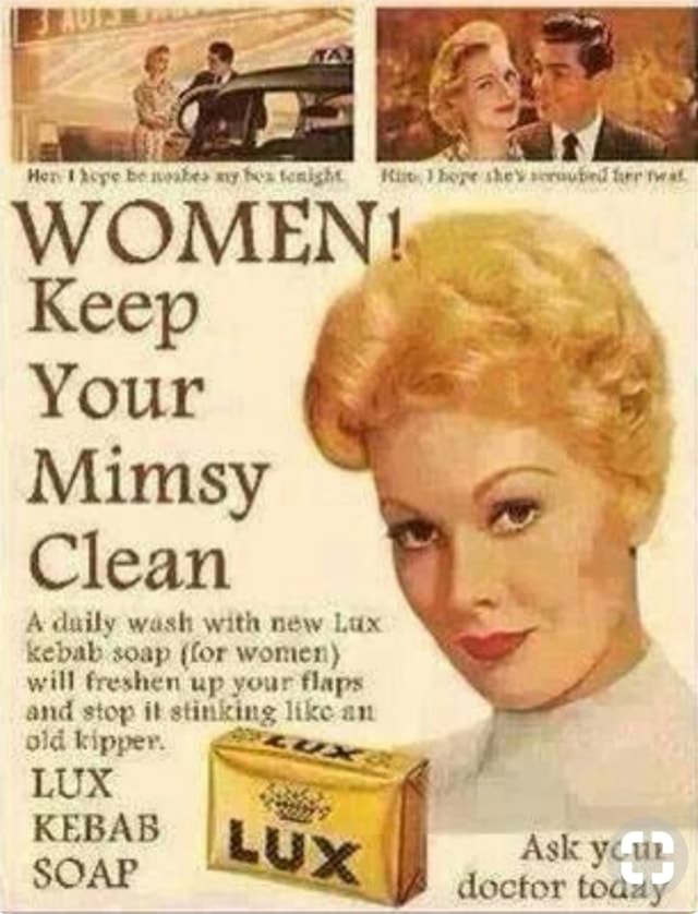 Mer Be wight her twat WOMEN! Keep Your Mimsy Clean A daily wash with ...