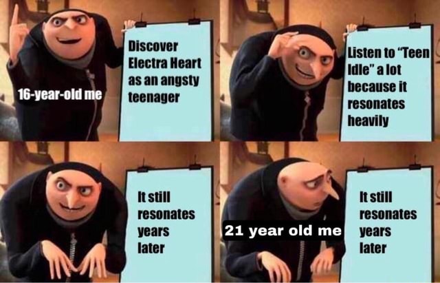 To-year-old me resonates years later 21 year old me - iFunny