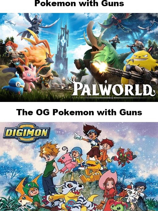 Pokemon with Guns The OG Pokemon with Guns - iFunny