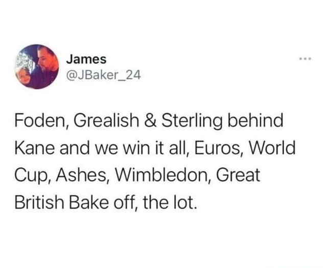 James Foden, Grealish & Sterling behind Kane and we win it all, Euros ...