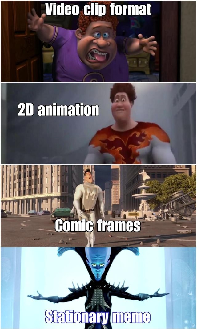Video clip format animation 'stationary (meme - iFunny