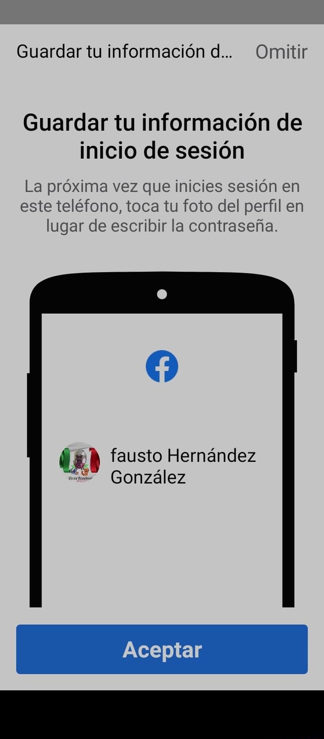 Guardar tu informacion d... Omitir Guardar tu informacion de inicio de ...