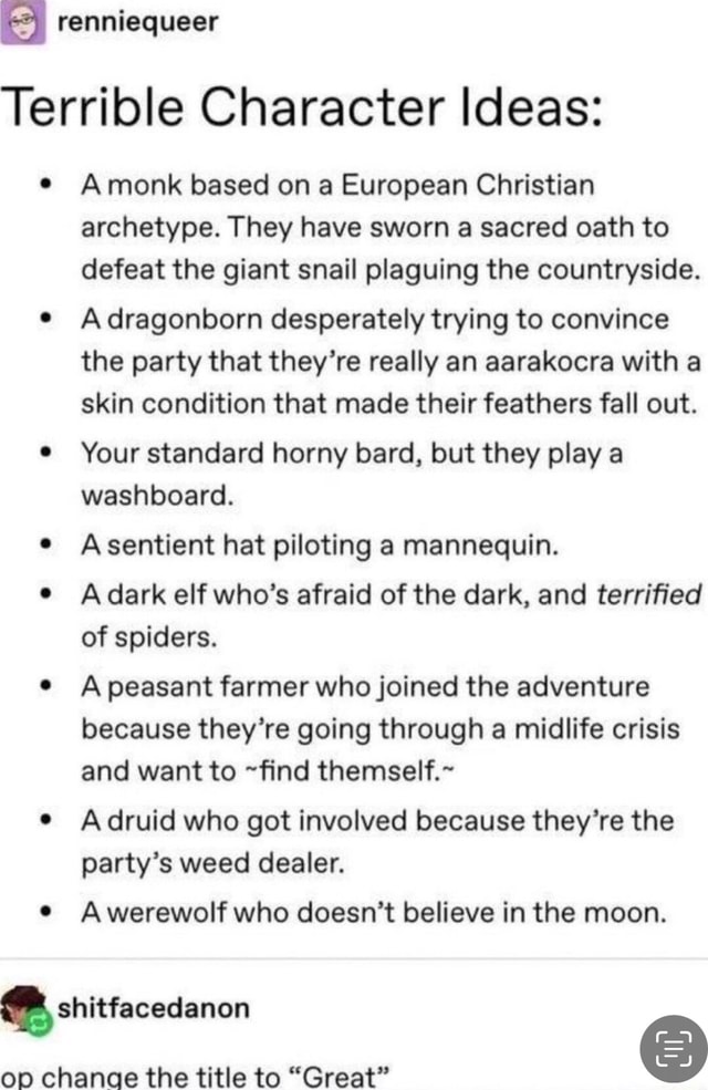 Terrible Character Ideas: A monk based on a European Christian ...