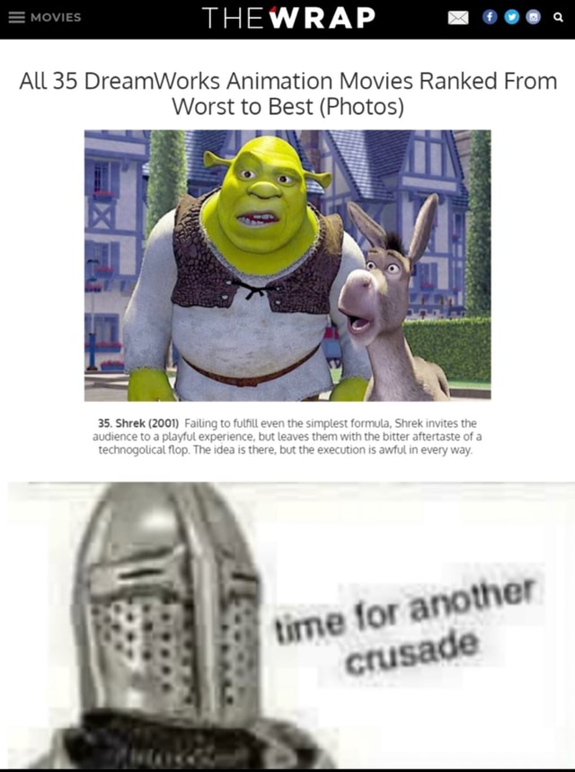 ALL 35 DreamWorks Animation Movies Ranked From Worst to Best (Photos ...