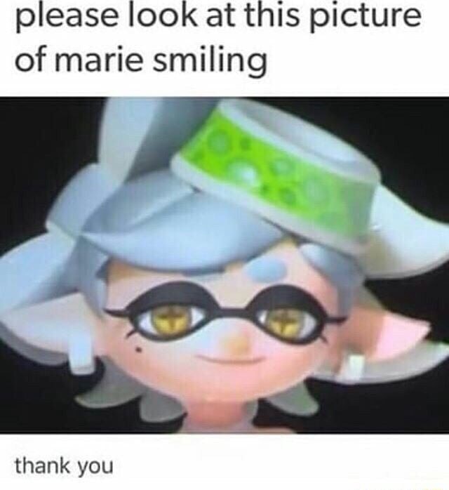 Please look at this picture of marie smiling thank you - iFunny