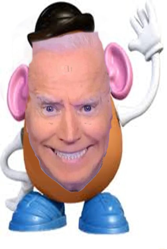 A cursed image I made of the potato in the white house. - iFunny