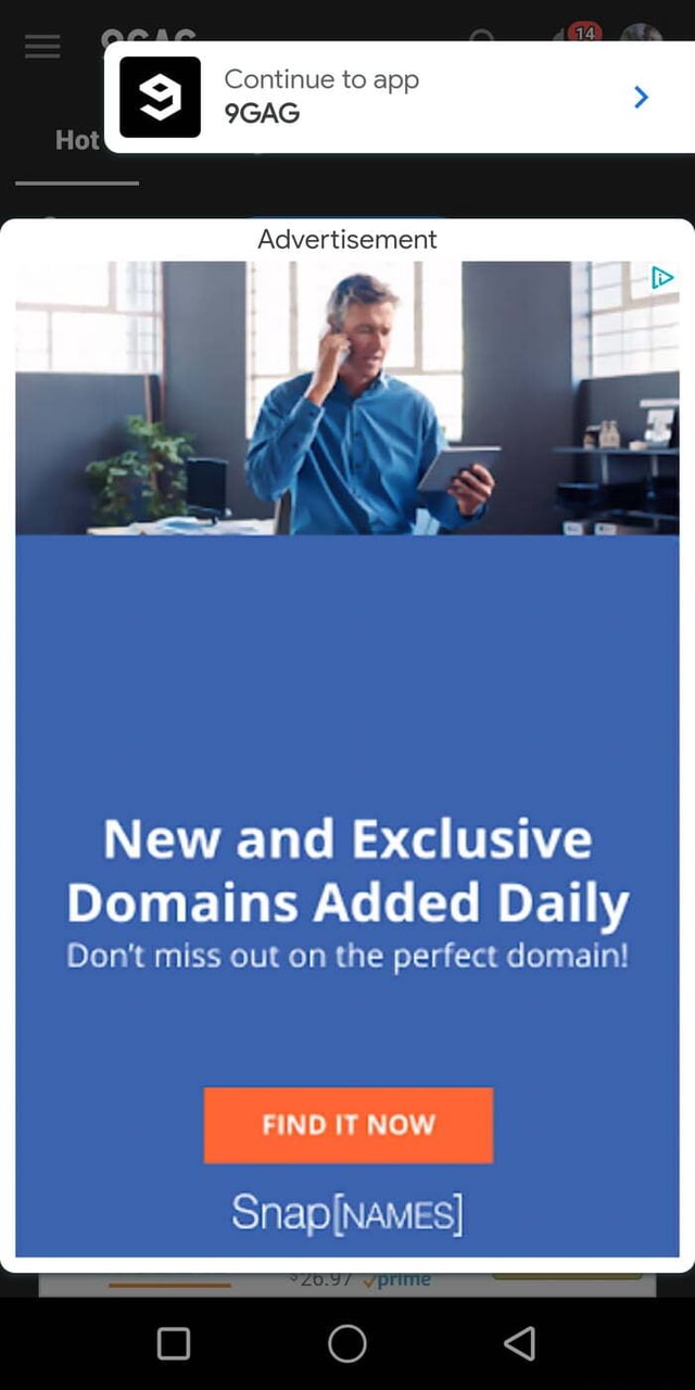 Continue to app 9GAG Hot Advertisement New and Exclusive Domains Added Daily Don't miss out on ...
