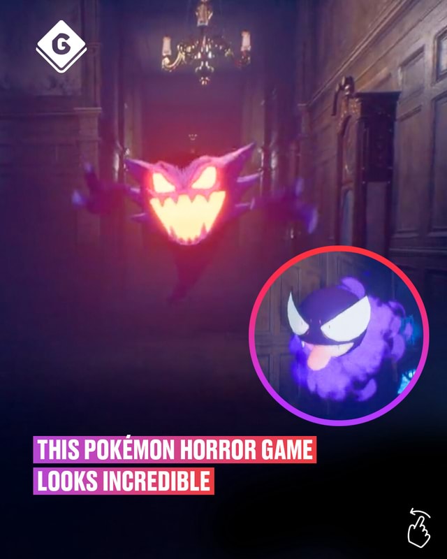 This Horror Pokmon game looks incredible Via GoodguyGastly - a 4 THIS ...