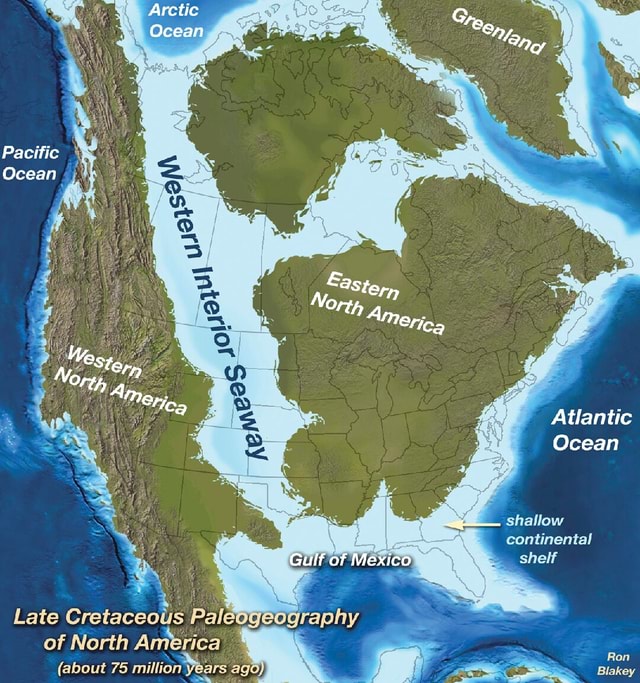 Arctic Ocean Pacific Ocean I No, Atlantic Ocean Gulf of Mexico shallow ...