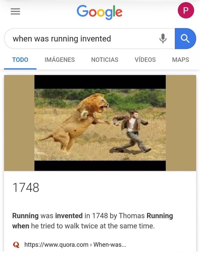 Google when was running invented 4 TODO IMÁGENES NOTICIAS VÍDEOS MAPS ...
