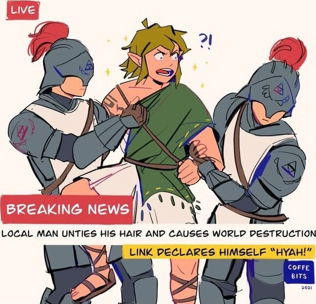 BREAKING NEWS LOCAL MAN UNTIES HIS HAIR AND CAUSES WORLD DESTRUCTION ...