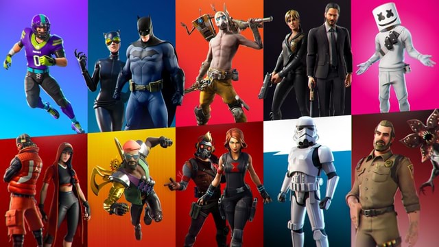 Fortnite Collabs Wallpaper 1920x1080 - iFunny