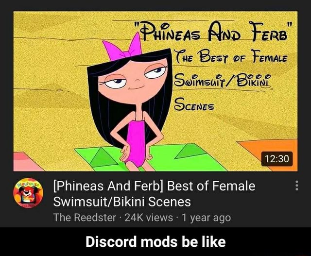 Femate Scenes [Phineas And Ferb] Best of Female Swimsuit/Bikini Scenes ...