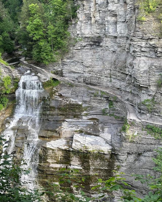 We can't wait for Ithaca's gorges to open for hiking! 🥾📷: @trailmob # ...