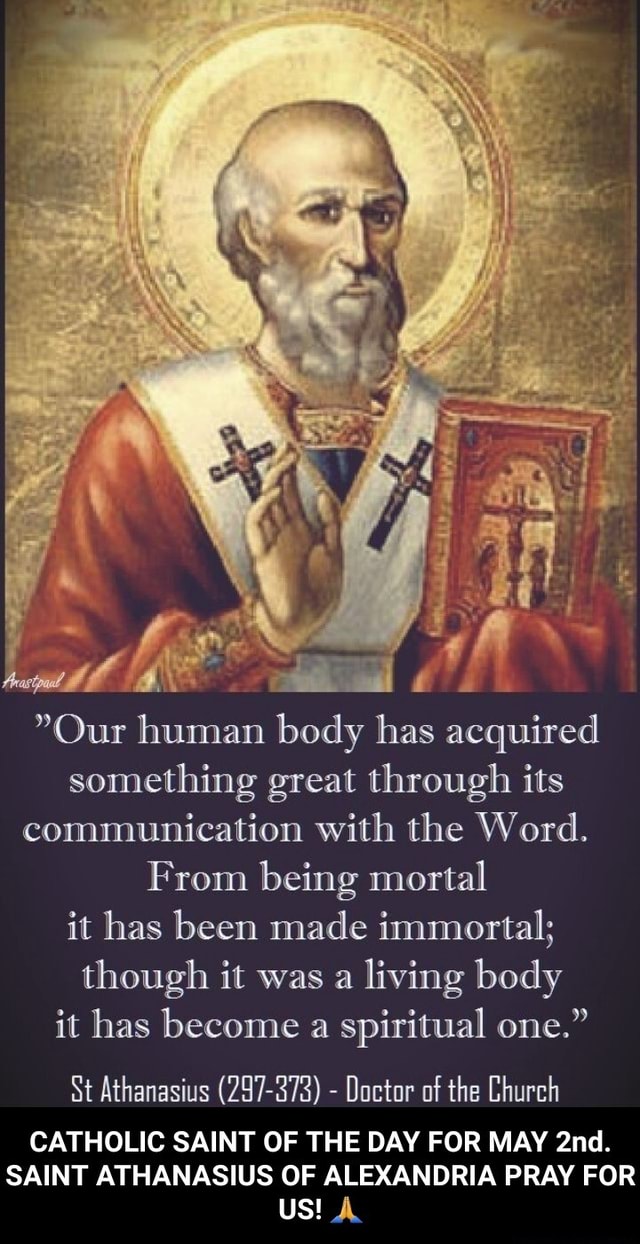 I I *Our human body has acquired something great through its ...