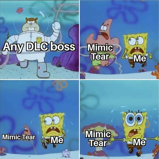 Any DLC boss I Mimic Mimic Tear M Mimic Tear Me - iFunny