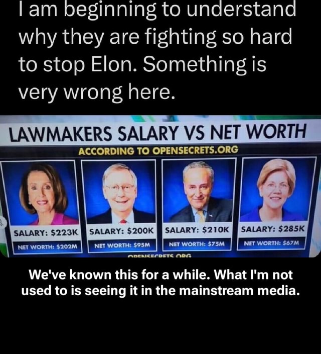 Lam beginning to understand why they are fighting so hard to stop Elon. Something is very wrong ...