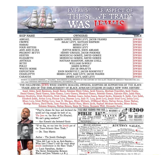 UE ASPECT. OF THEISE..VE TRADE "AARON LOPFZ, MOSES LEVY, JACOB FRANKS ...