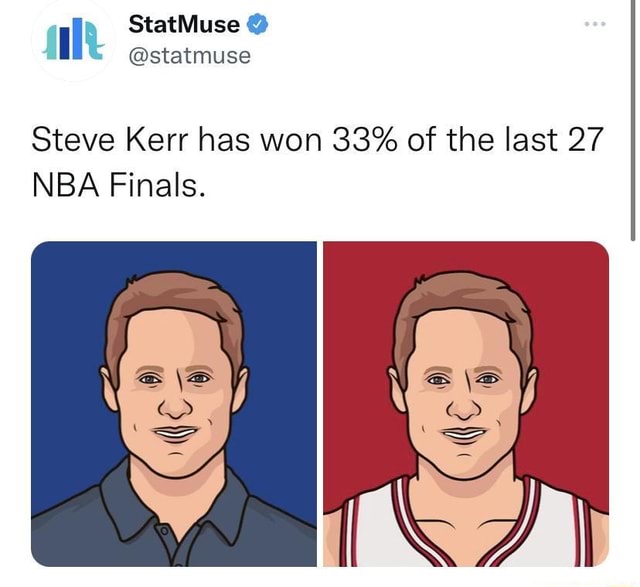 Kerr did it with only three teams, Chicago Bulls, San Antonio Spurs as ...