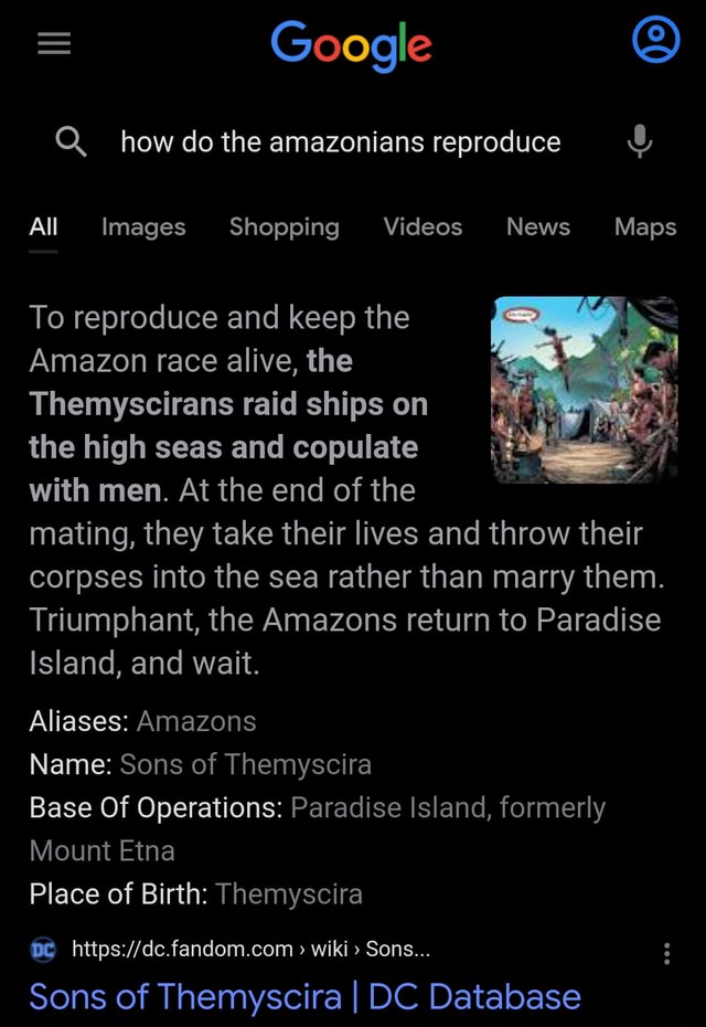 = Google Q. how do the amazonians reproduce All Images Shopping Videos ...