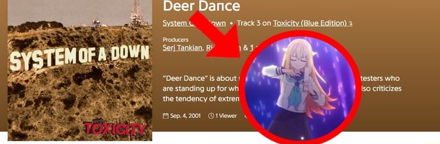 Deer Dance System "own " Track 3 on Toxicity (Blue Edition) Producers ...