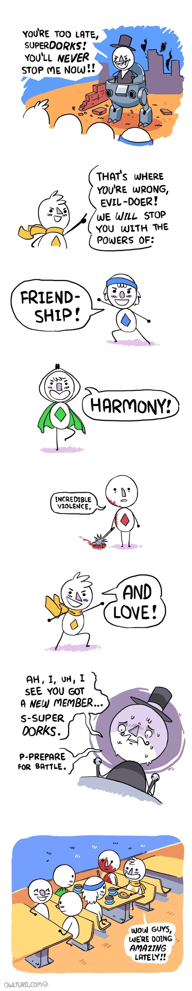 Thanks for my first feature. This is not my comic but is one of my ...