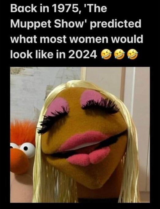 Back in 1975, 'The Muppet Show' predicted what most women would look ...