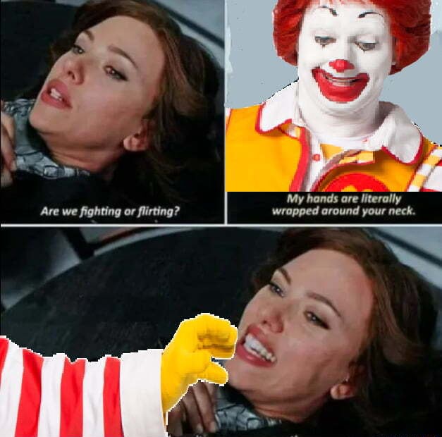 'My hands are literally wrapped around your neck. - iFunny