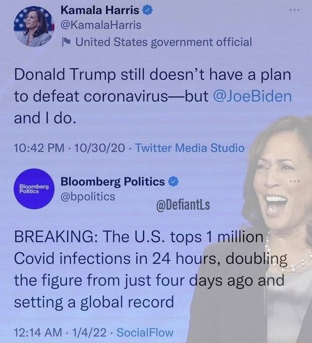 Kamala Harris @ @KamalaHarris United States government official Donald ...