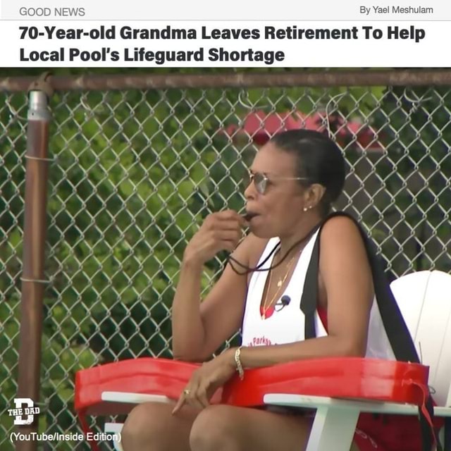 GOOD NEWS By Yael Meshulam 70-Year-old Grandma Leaves Retirement To ... GOOD NEWS By Yael Meshulam 70-Year-old Grandma Leaves Retirement To ...