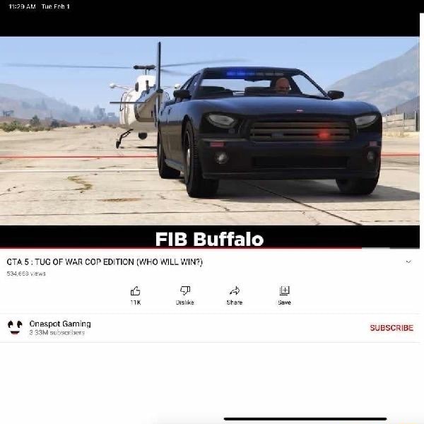 FIB Buffalo GTA 5: TUG OF WAR COP EDITION (WHO WILL WIN?} 4.6 Cnespot ...