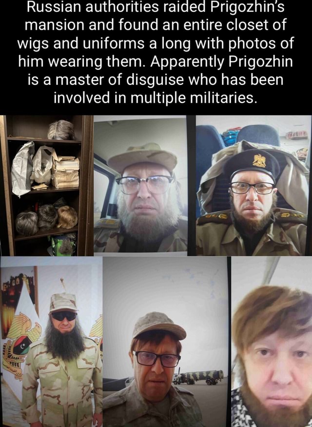 Russian authorities raided Prigozhins mansion and found an entire ...