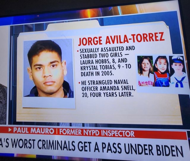 JORGE AVILA-TORREZ SEXUALLY ASSAULTED AND STABBED TWO GIRLS - LAURA ...