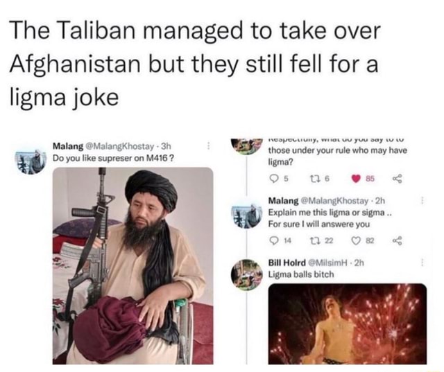 The Taliban managed to take over Afghanistan but they still fell for a ...