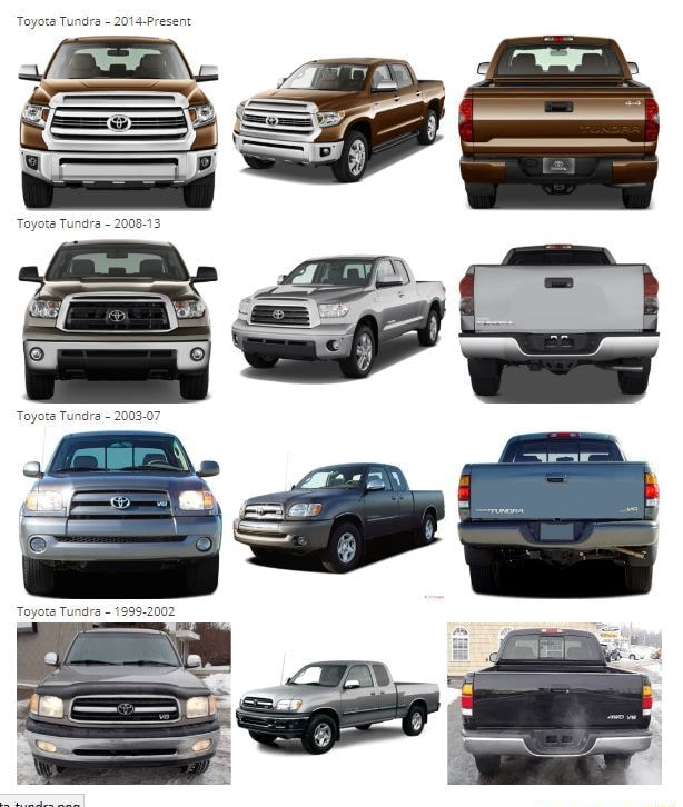 2002 Toyota Tundra Body Styles