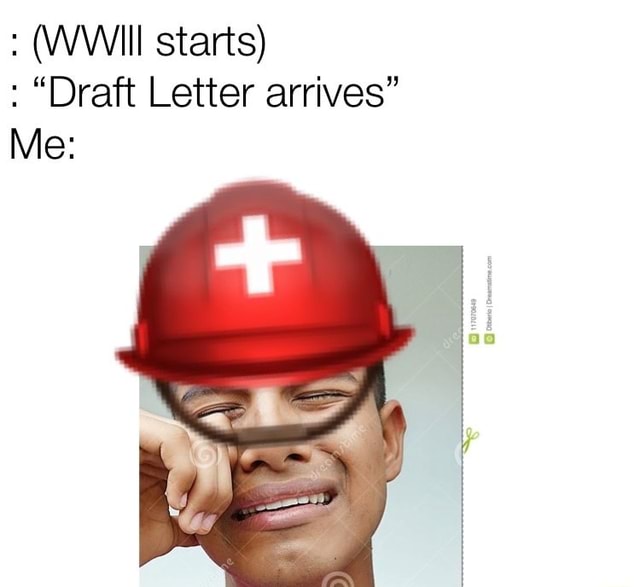 (WWIII starts) "Draft Letter arrives" - iFunny